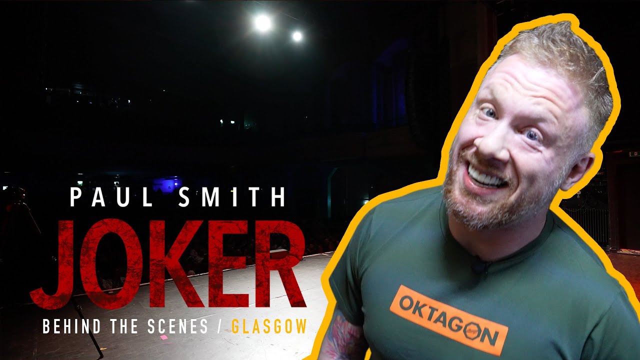 Paul Smith | Joker 2023 Tour | Behind The Scenes | Glasgow - YouTube