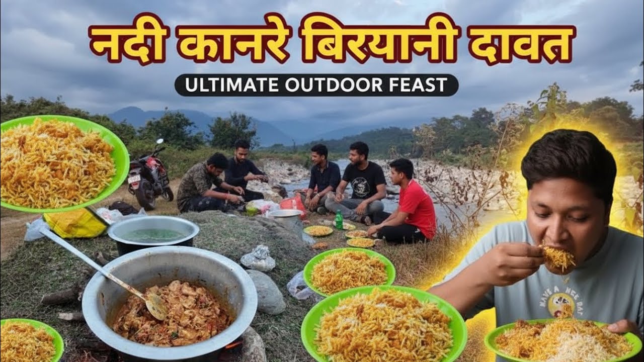 "Jungle Mein Biryani Party | elephant attack ka khatra 🤯 - YouTube