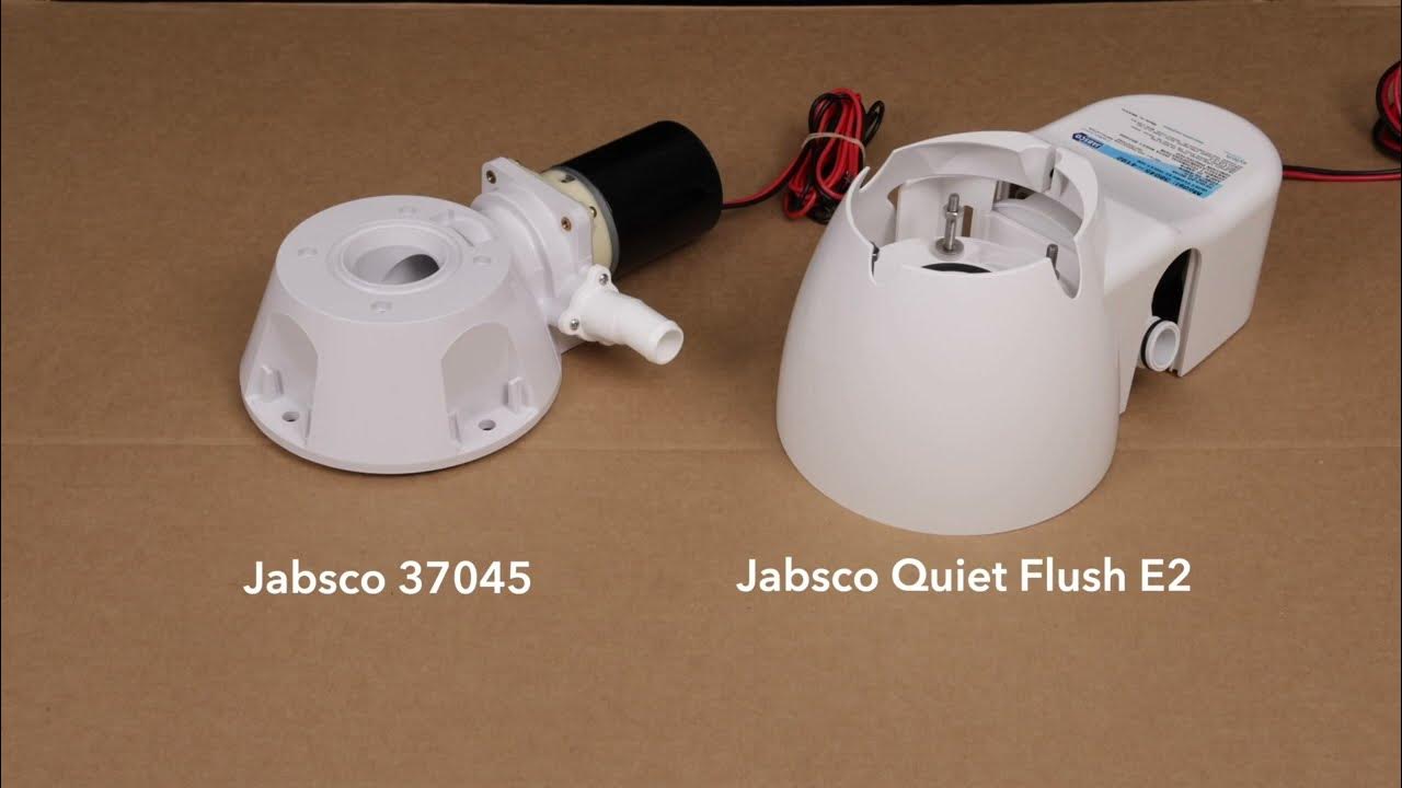 Upgrading to the Jabsco Quiet Flush E2 Marine Toilet - YouTube