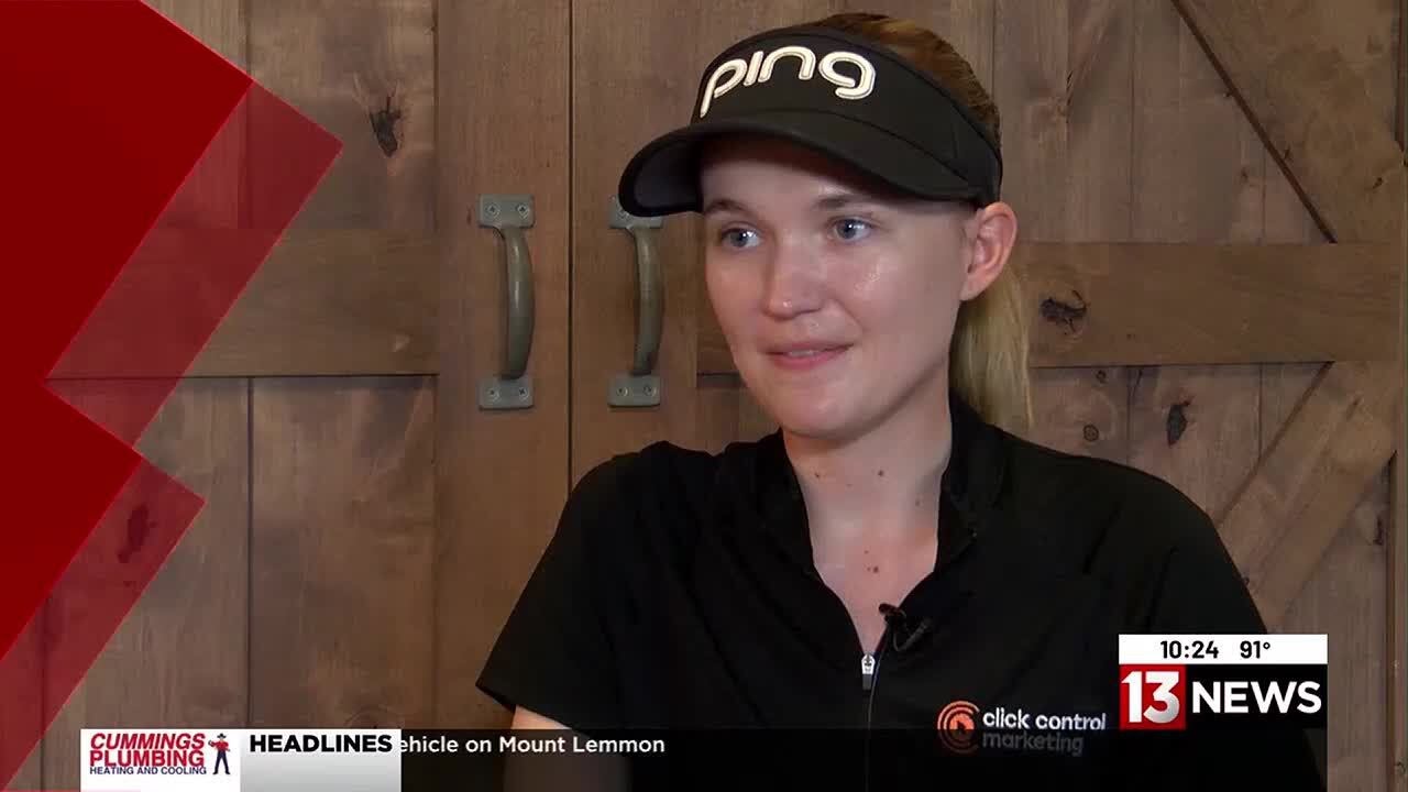 Tucson golfer Bailey Bish wins U.S. Adaptive Open - YouTube
