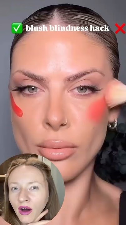 I Tried the Viral Blush Hack and WOW! - YouTube