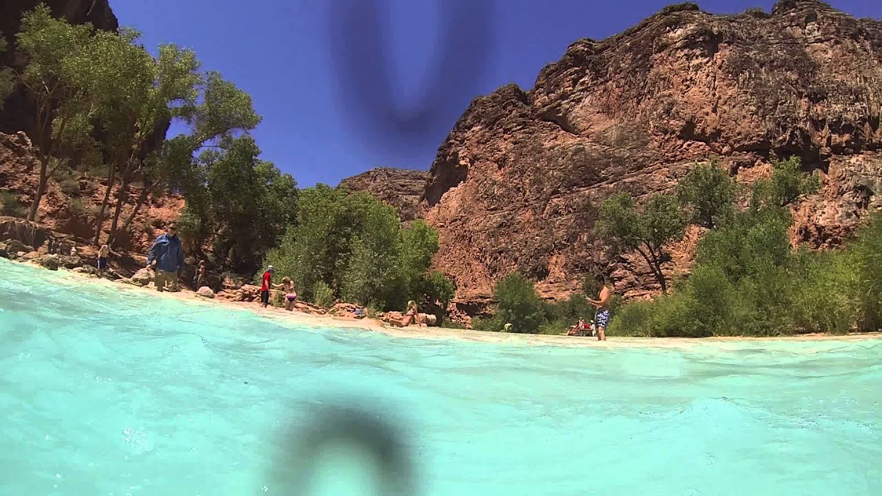Havasu Falls Swim - YouTube