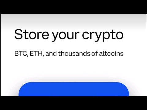 how to download and install coinbase wallet Store crypto - YouTube