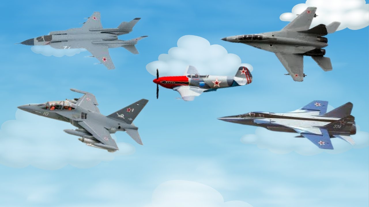 Summary of Russian fighter aircraft: MIG 31, MIG 35, Yak-3, Yakovlev ...