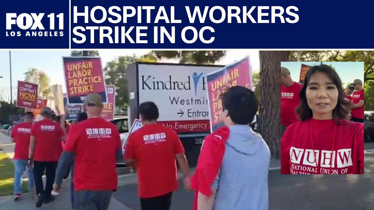300 Kindred hospital workers protest against alleged unfair labor ...