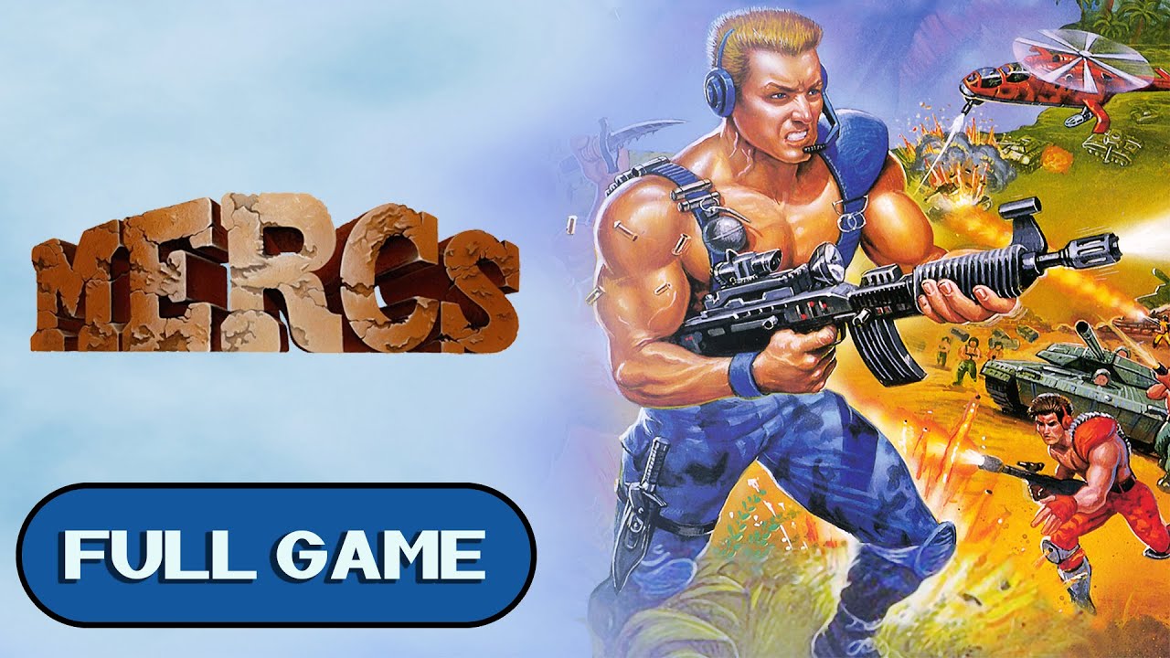Mercs GENESIS MEGA DRIVE FULL GAME Longplay Gameplay Walkthrough ...