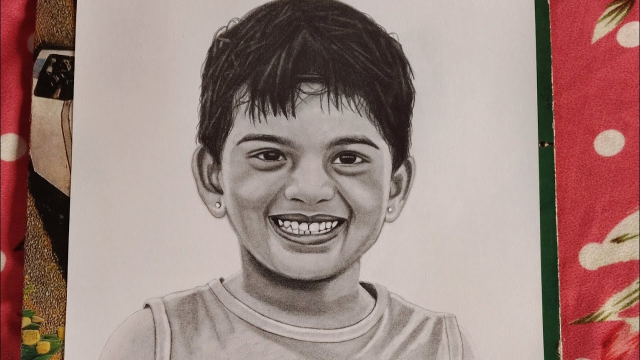 Drawing of viral girl "Manke" - YouTube