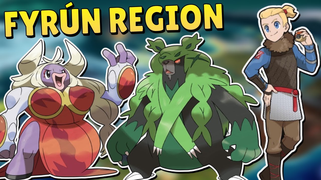New ICELAND Pokemon Region - Viking Fakemon - YouTube