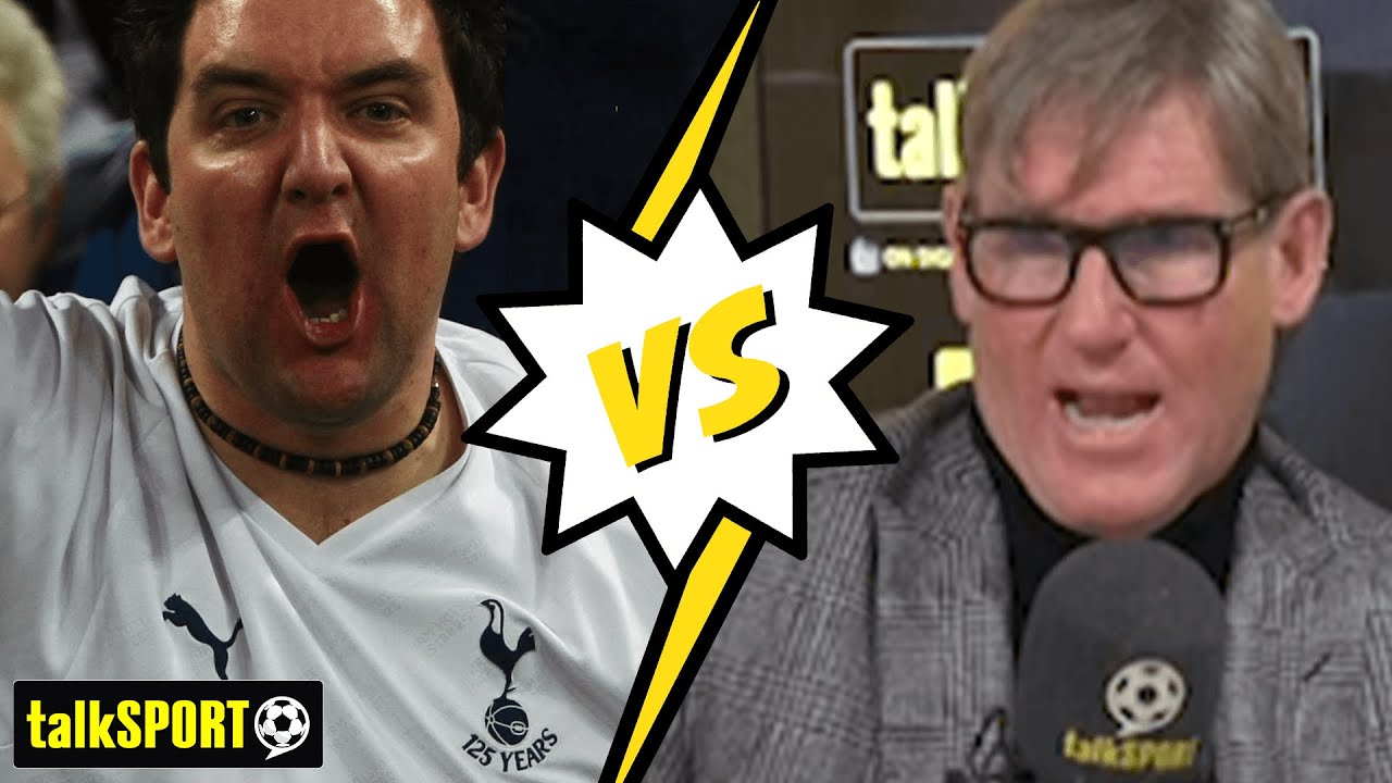 Simon vs ANGRY Spurs Fan! 📞🔥 This Tottenham fan takes Simon Jordan to ...