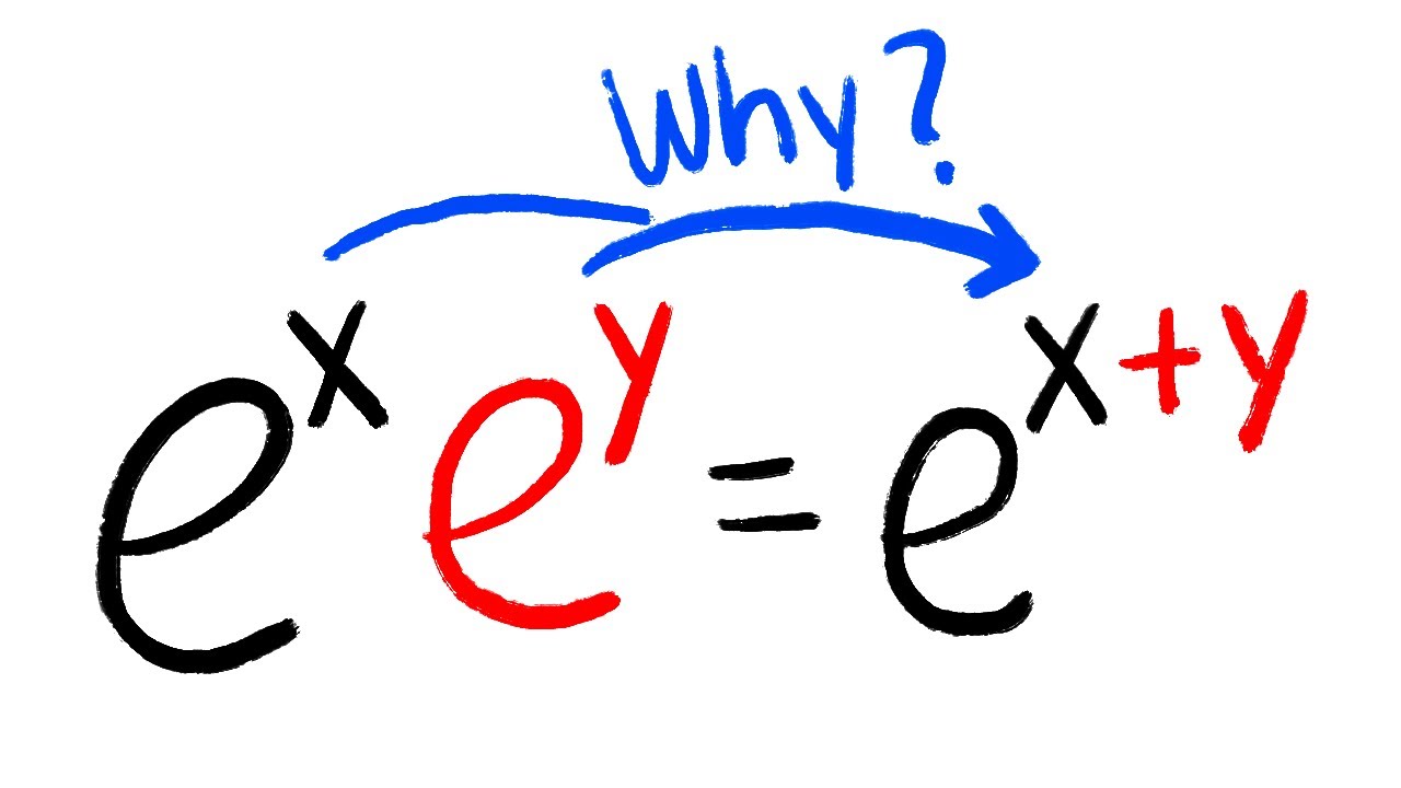 Proving E x e y e x y With Power Series Calculus Proof YouTube