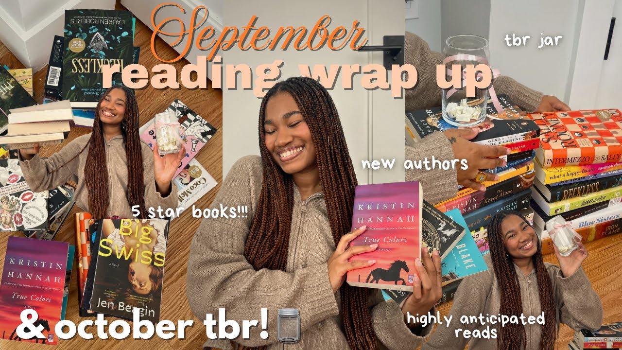 september reading wrap up 🍂🕯️ + October TBR! 🎃 5 star books, new ...