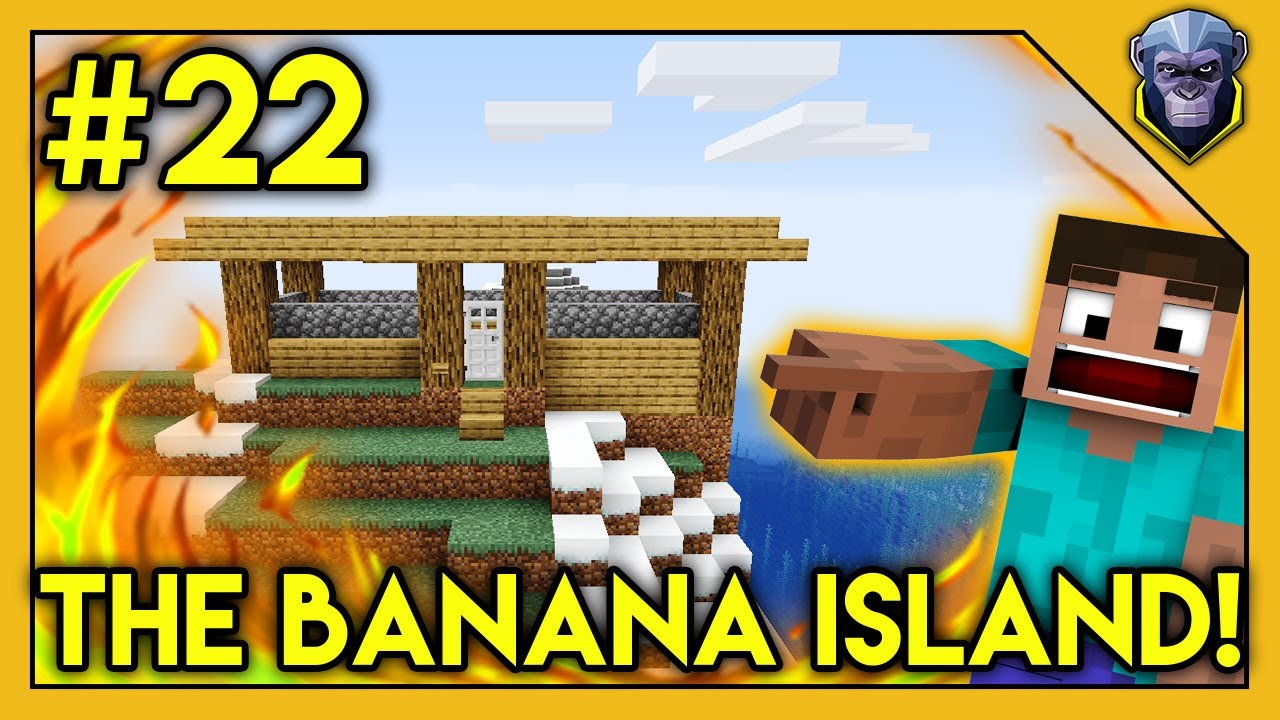 Let's Start Work On The Banana Island || First Base || BananaCraft ...
