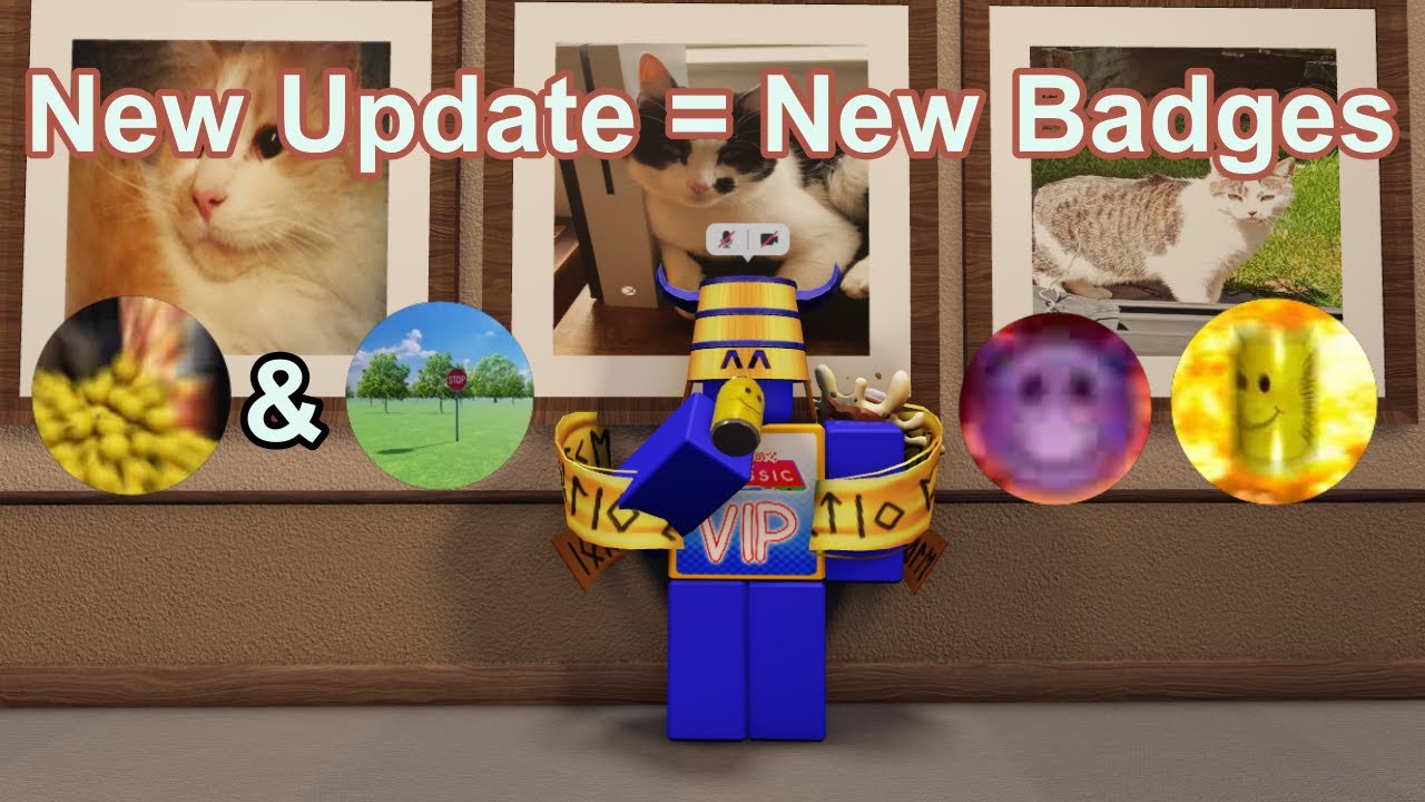 How To Get The New Badges in The Waiting room [UPDATE]! - YouTube