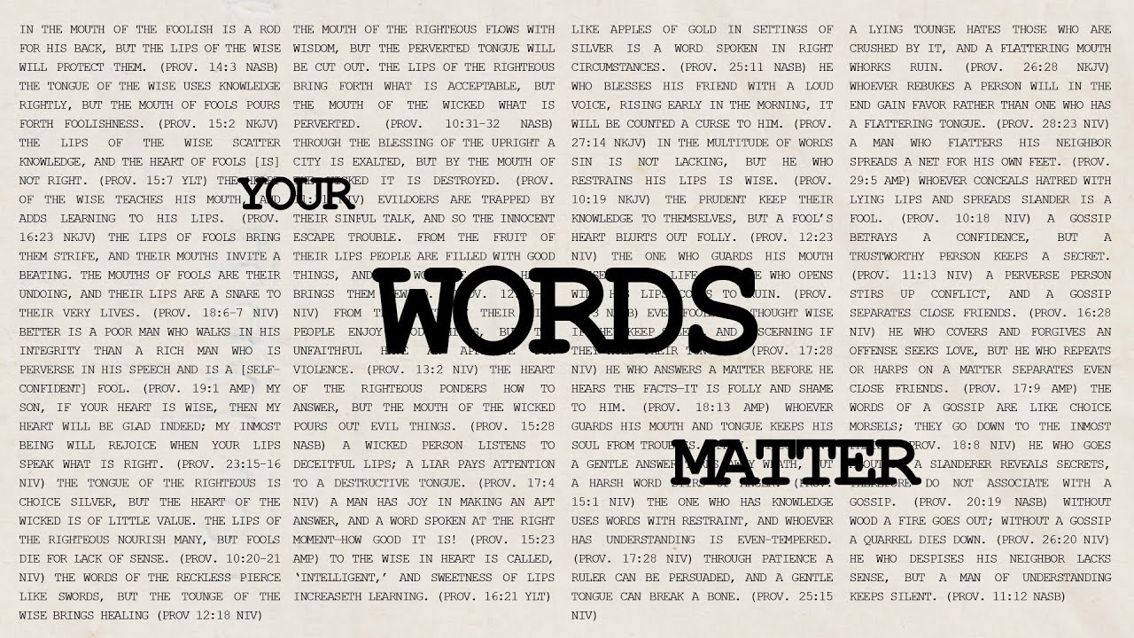 Words: Grumbling and Griping WK1 (11/3) - YouTube