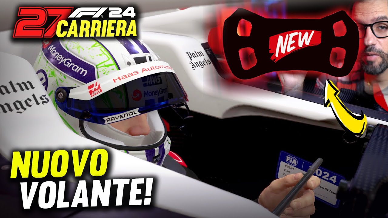 F1 24 - GARA TIRATISSIMA COL NUOVO VOLANTE! - YouTube