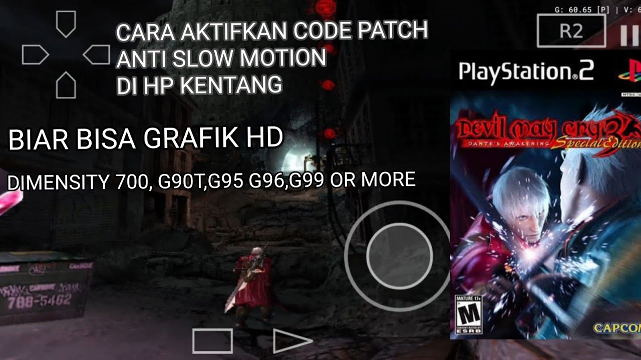 Devil May Cry 3 Special Edition Setting dan cara aktifkan code patch ...