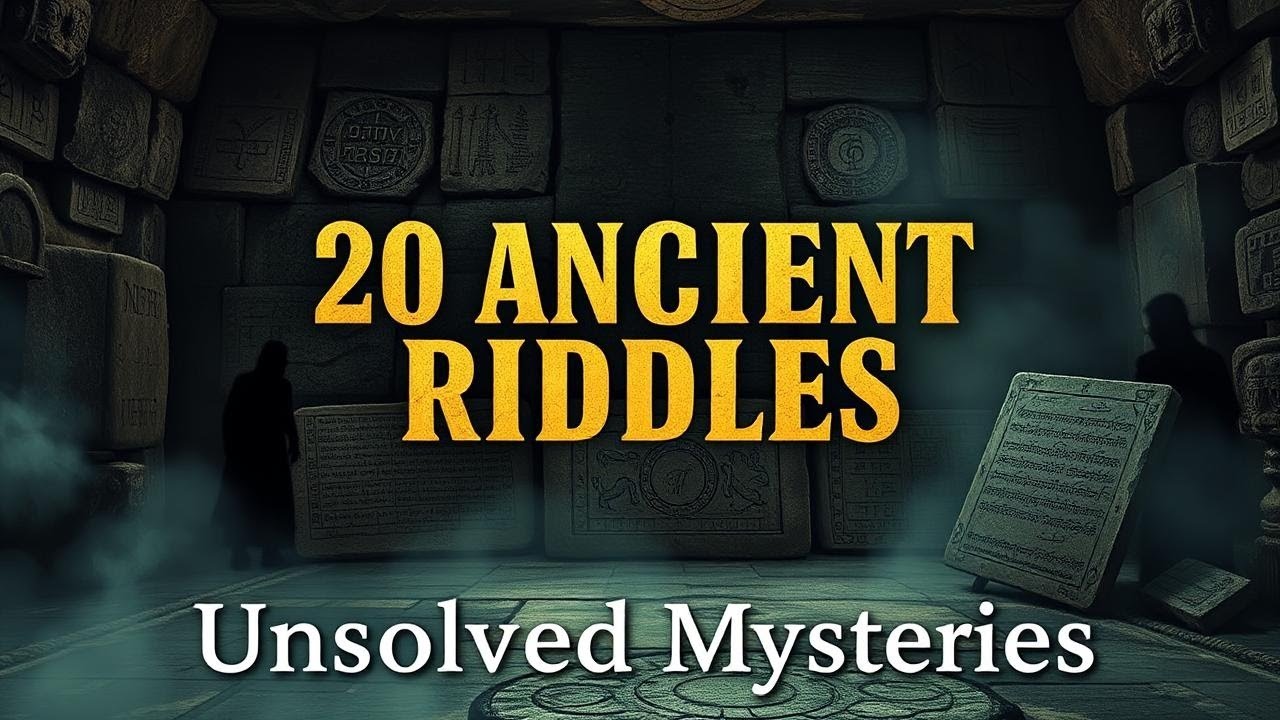 20 ANCIENT RIDDLES That Have NEVER Been Solved - YouTube