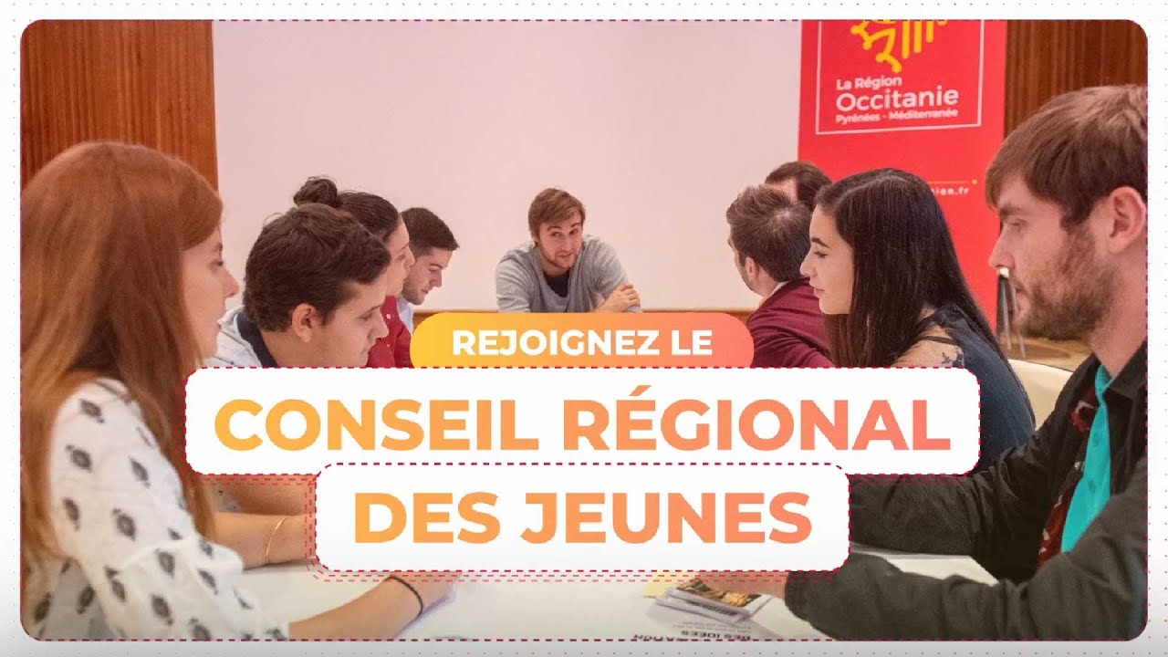 Rejoignez le Conseil Régional des Jeunes 🤝 - YouTube