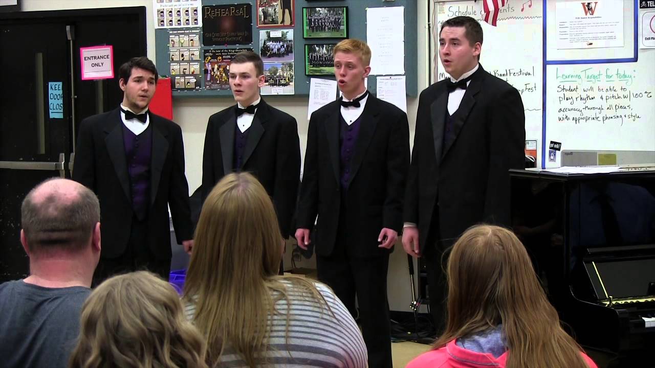 Heritage Men's Quartet - Solo Ensemble 2015 - YouTube