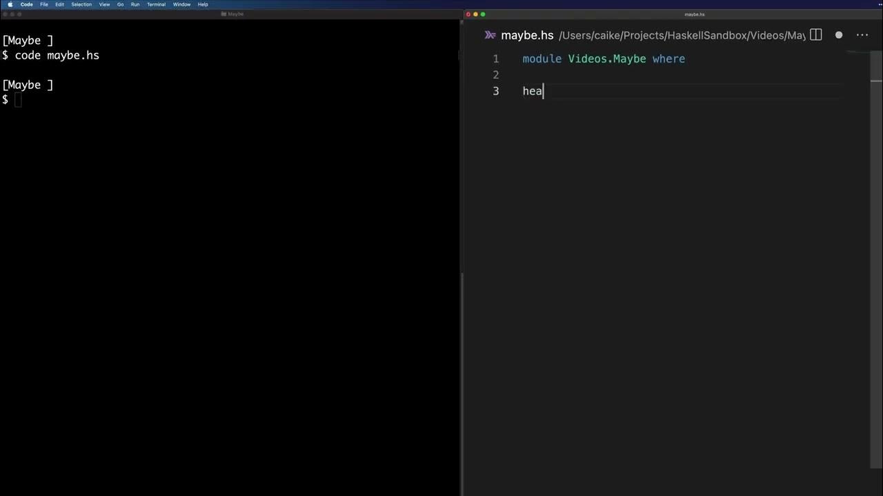 Maybe em Haskell na prática - YouTube