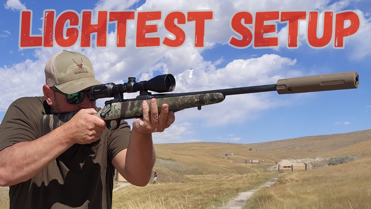 STOP Carrying Heavy Gear! My Lightest Hunting Rifle Setup - YouTube