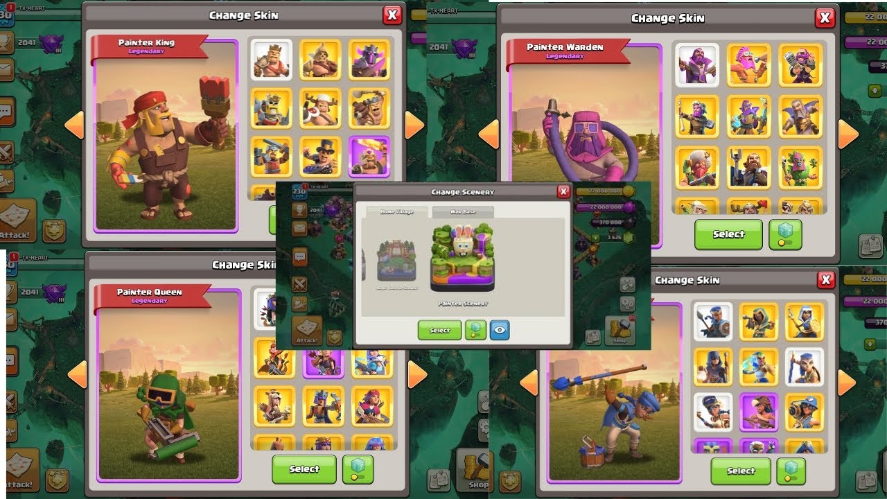 My collections on clash of clans game. ₹57,754 🤑😱? Let's find it ...