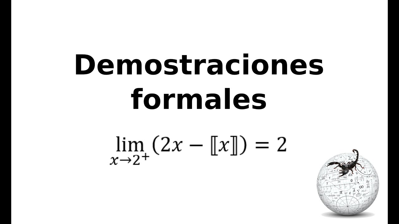 Demostraciones formales - YouTube
