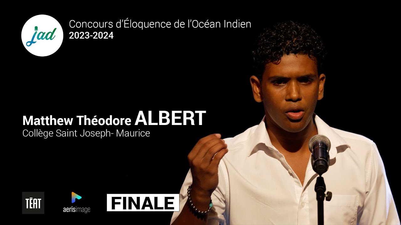 Matthew Théodore ALBERT - 🏆 Prix coup de cœur du jury - Finale 2023 ...