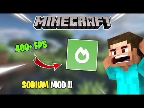 Finally Sodium Mod For Minecraft Pe || Sodium Mod For MCPE 1.19 || Boost FPS In MCPE Sodium Mod ...