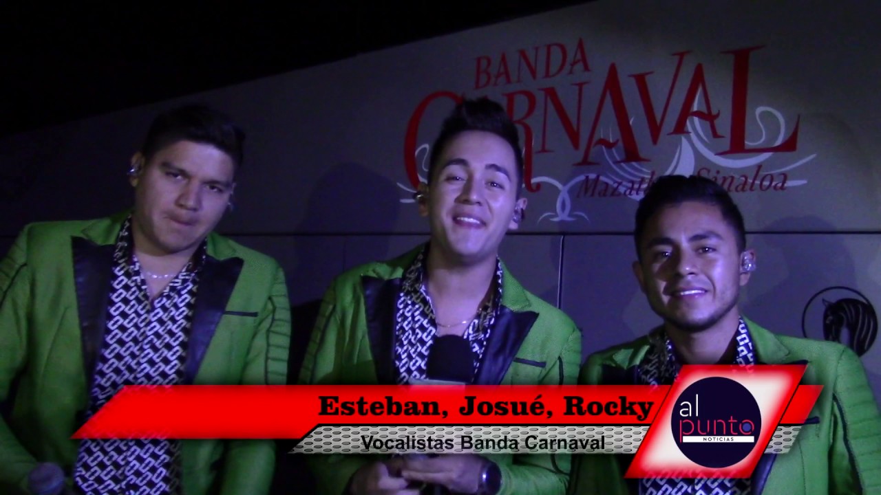Josué, Esteban & Rocky - Vocalistas Banda Carnaval - YouTube