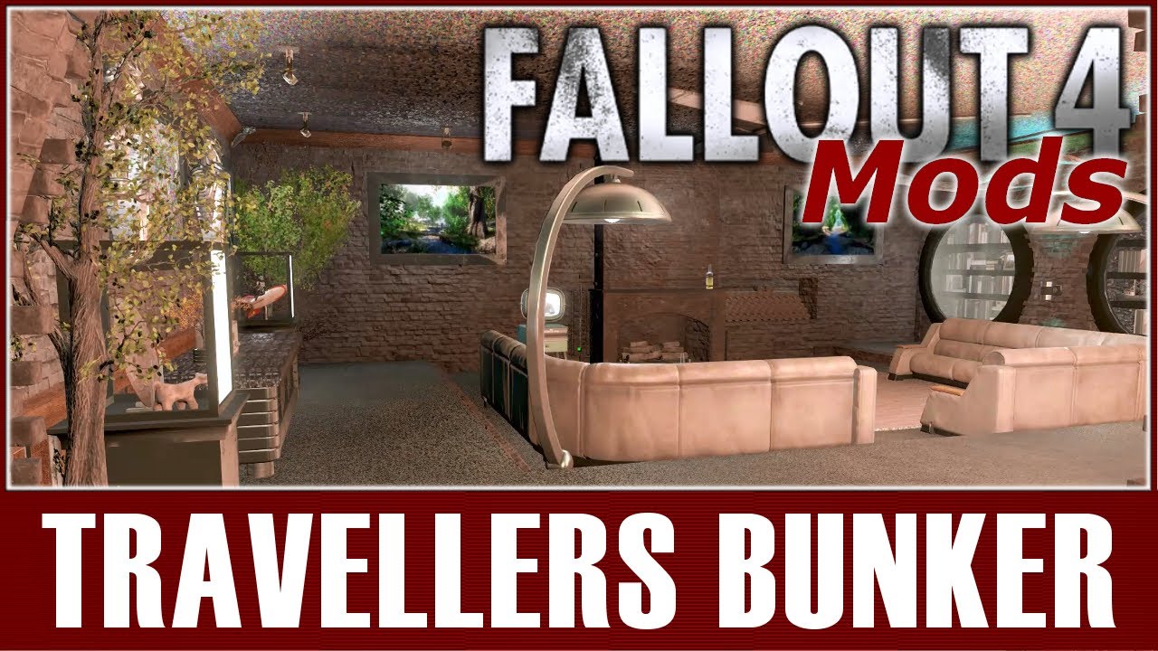 Fallout 4 Mods - Travellers Bunker - YouTube