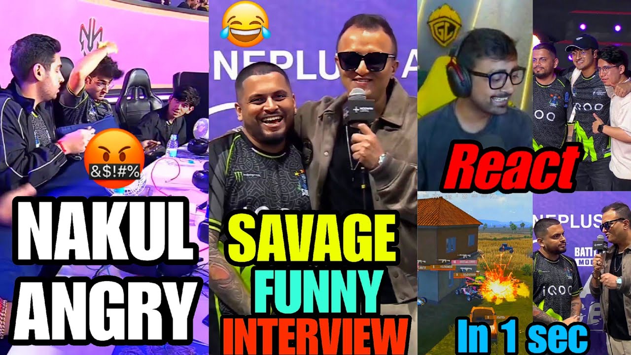 Ankiibot Funny Reaction On SiD Interview In BGMS 😂 Nakul Angry 😡 Sid Funny Savage Reply 😆 Legit ...