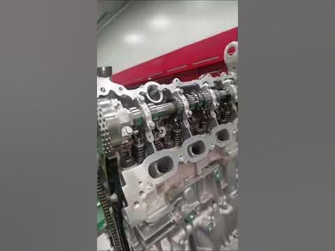Mercedes Benz 1.3T M282 engine timing mark - YouTube