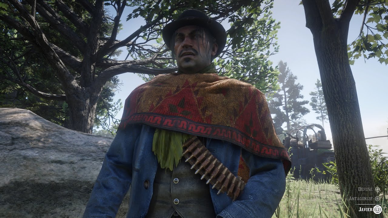 Red Dead Redemption 2: Robbing a Homestead with Javier (Side Mission ...