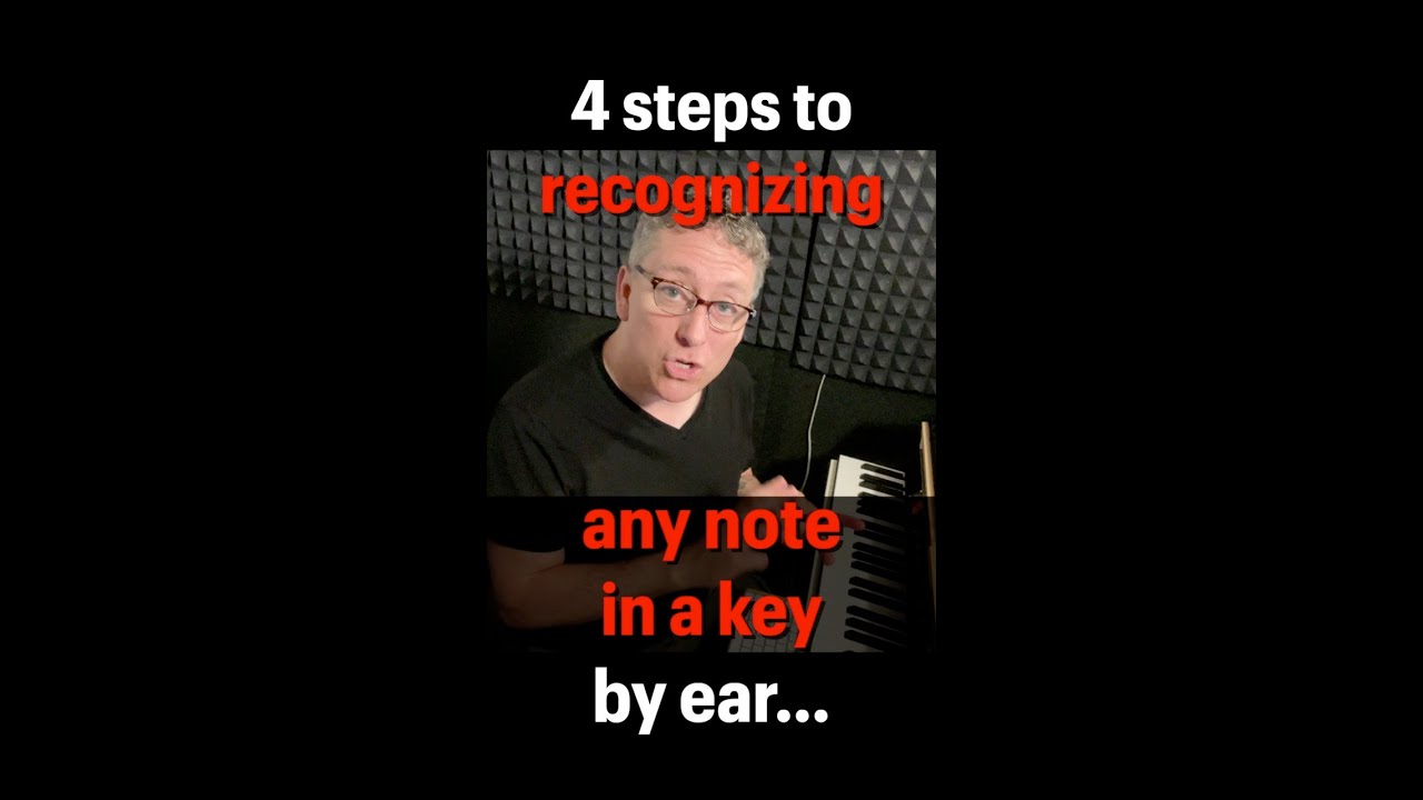 4 Steps to Recognizing Any Note in a Key - YouTube