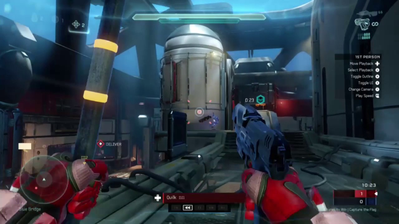 Halo 5 CTF...PERFECT! Finish Him! Fatality! Ultra, Ultra, Ultraaaa ...