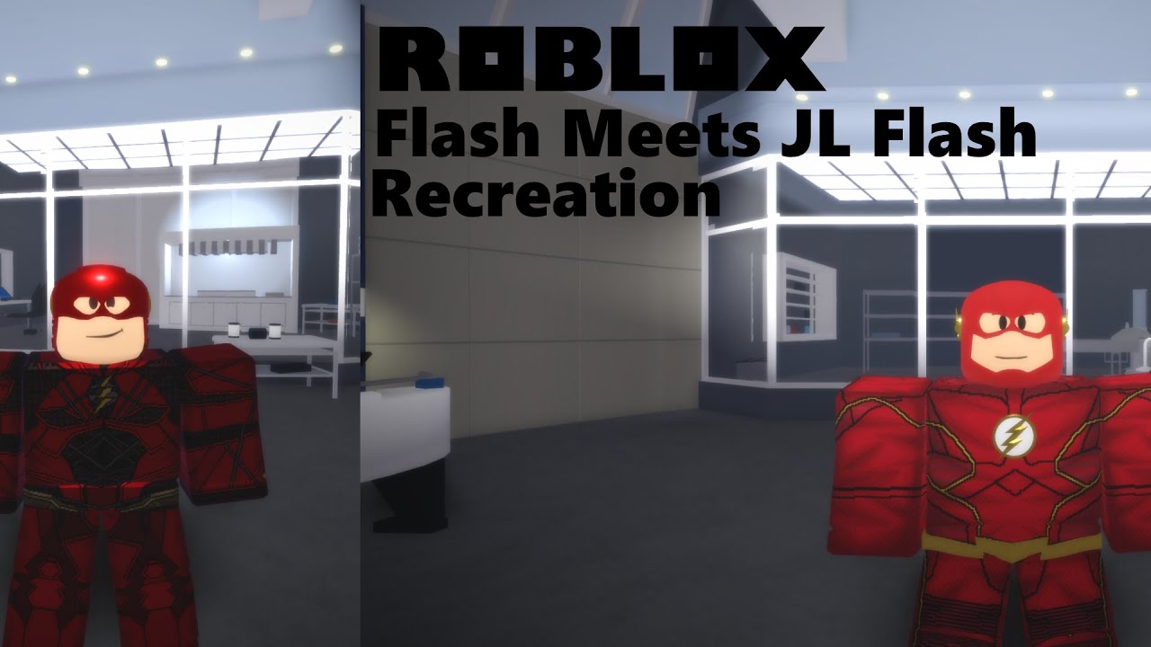 Cw's Flash Meets JL Flash | The Flash Earth Prime | Roblox Recreation ...