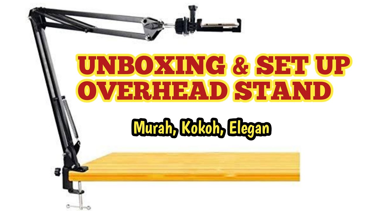 TUTORIAL SETTING OVERHEAD BRACKET CAMERA | MURAH SIMPEL - YouTube