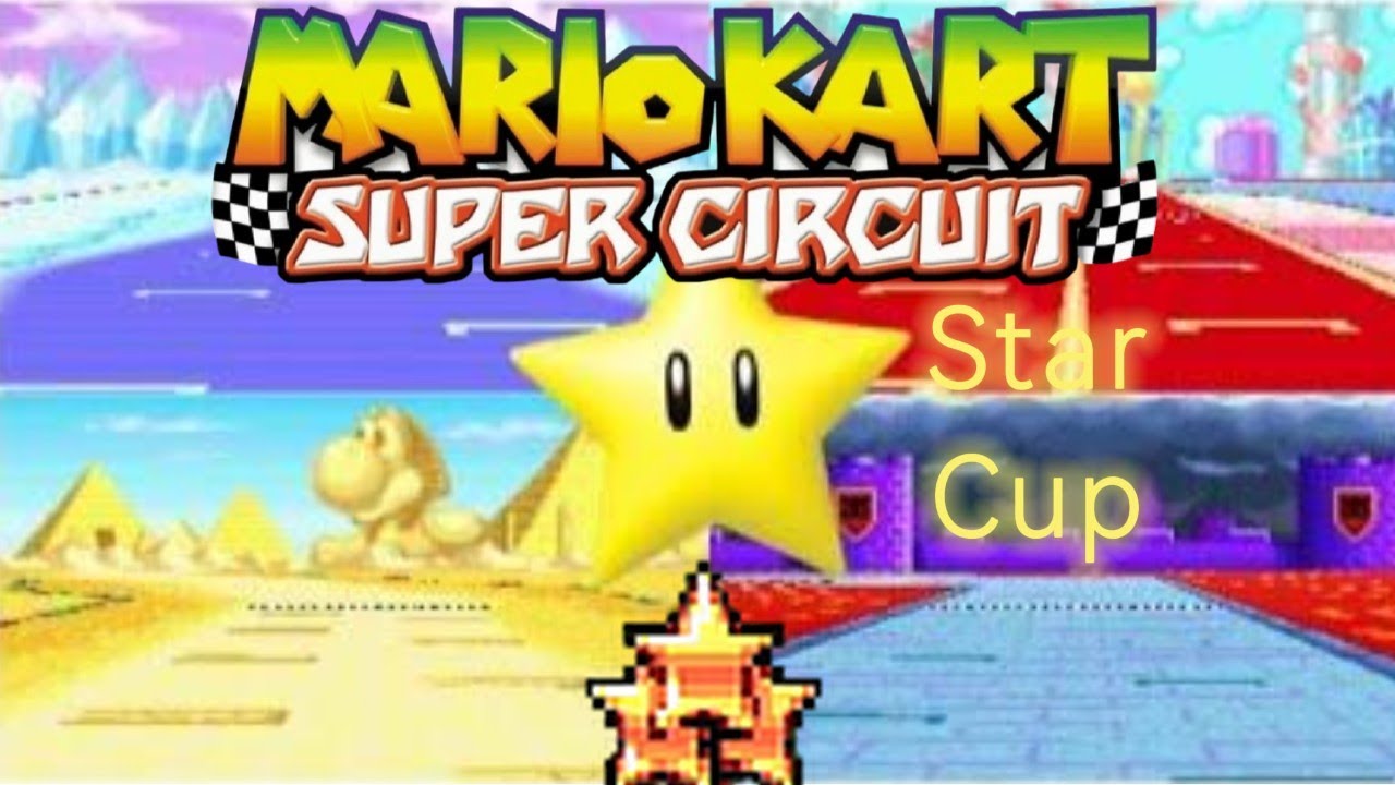 This Was SO Hard - Mario Kart Super Circuit Star Cup - YouTube