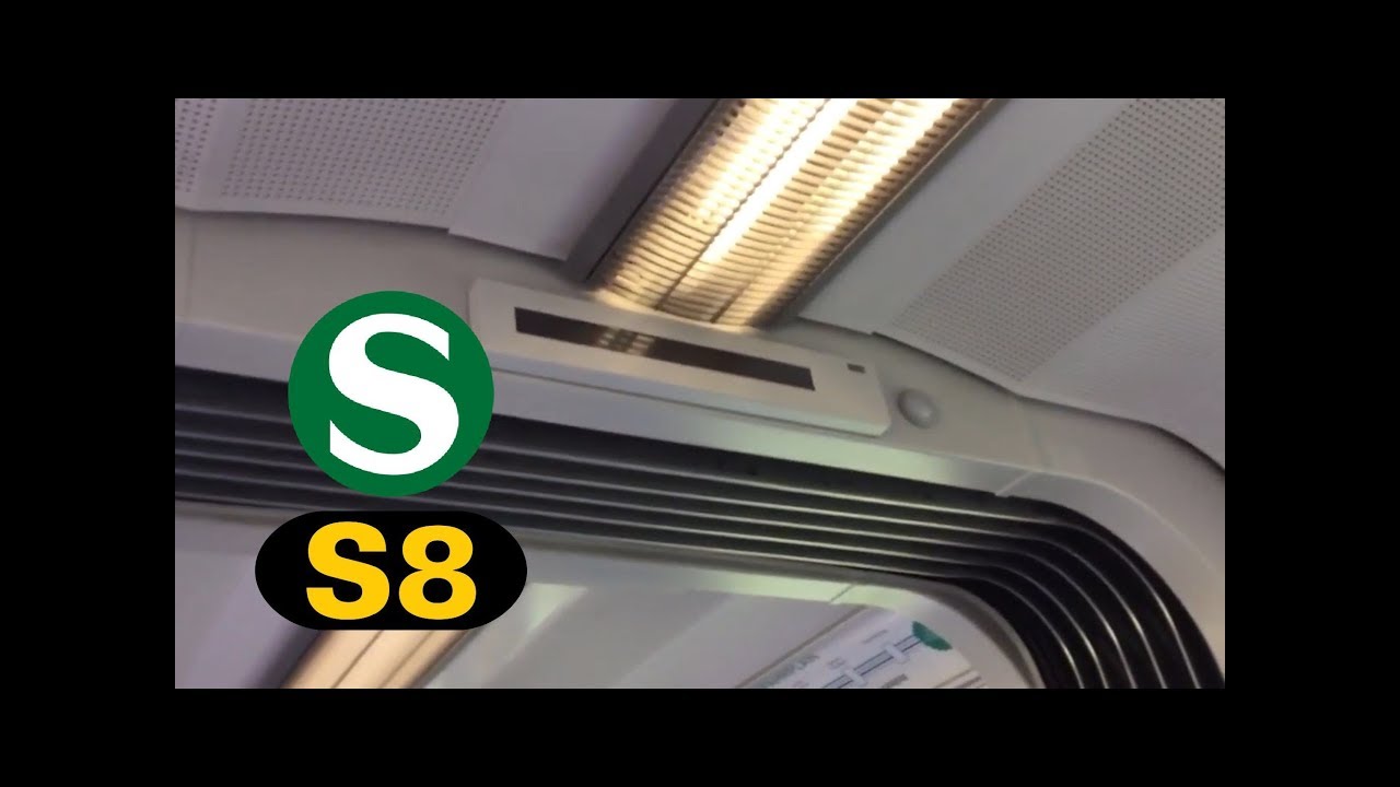 Munich: Ride on S8 From Flughafen/Airport to Ismaning - YouTube