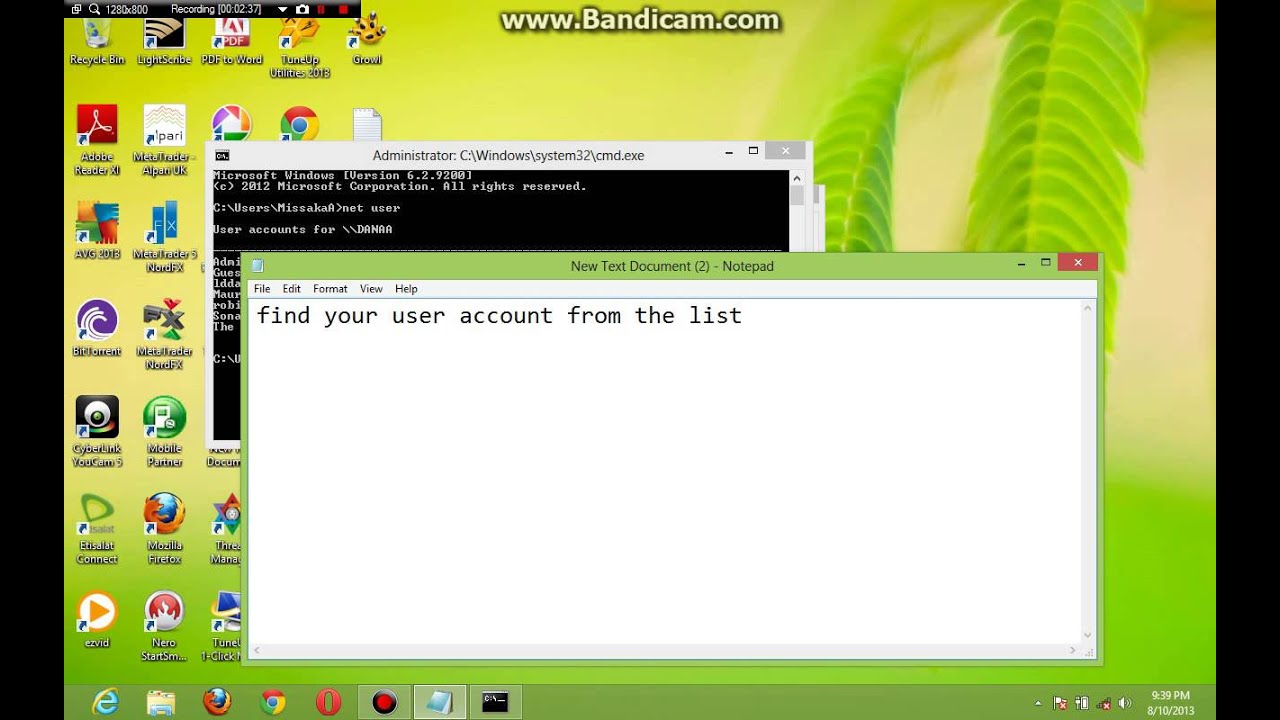 how to remove administrator password in windows 8 - YouTube
