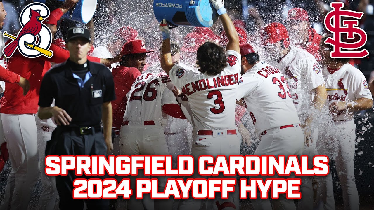 "You ready?" | Springfield Cardinals 2024 Playoff Hype feat. Xavier ...