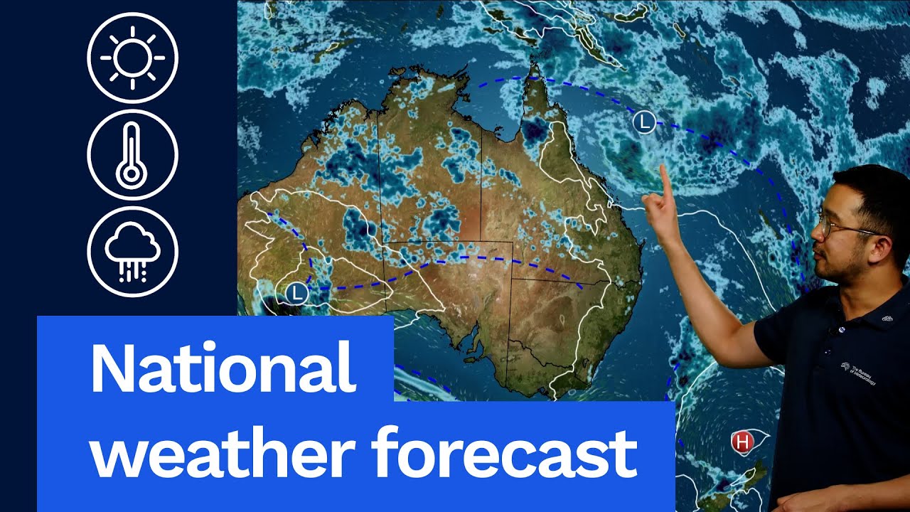 National Weather Forecast: Ex-TC Mitchell for WA, warm and unsettled ...
