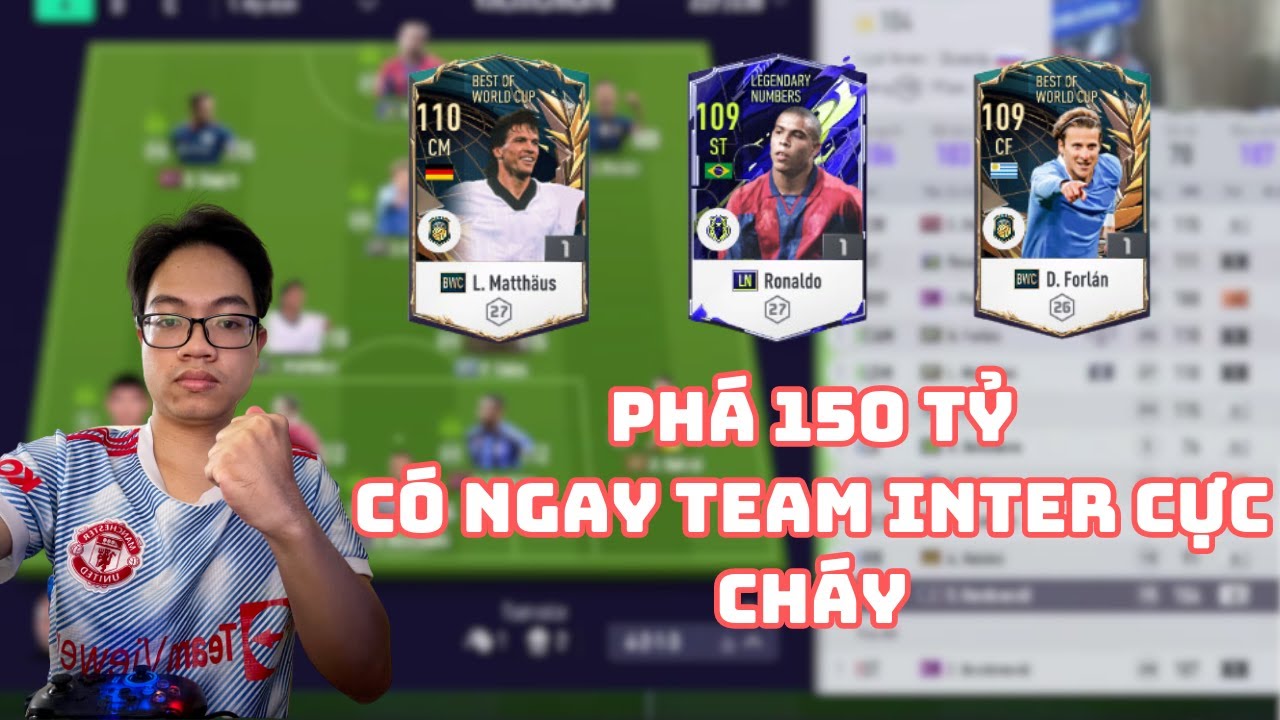 FO4 | PHÁ 150 TỎI CÓ NGAY TEAM COLOR INTER MILAN CỰC CHÁY LEO RANK MƯỢT ...