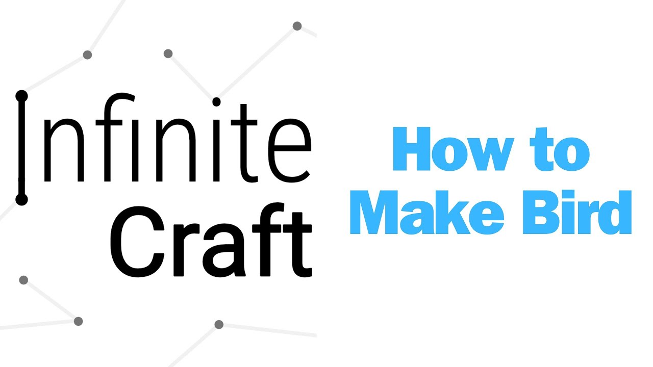 How to Make Bird in Infinite Craft - YouTube