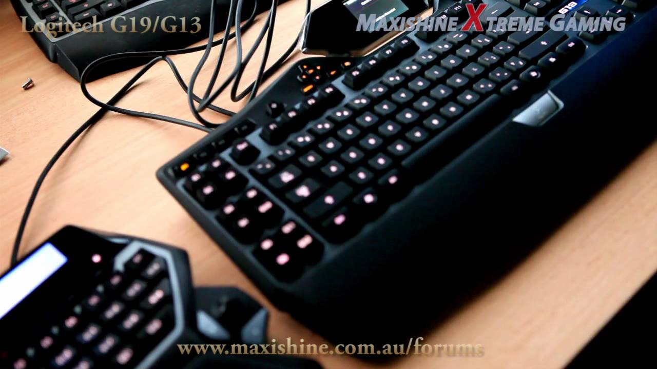 Logitech G19 First Look (HD) - YouTube