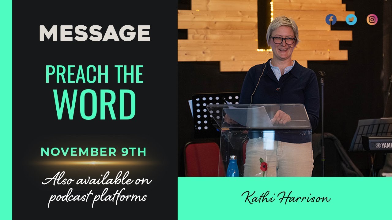Preach The Word | Kathi Harrison | Hillfields Church - YouTube