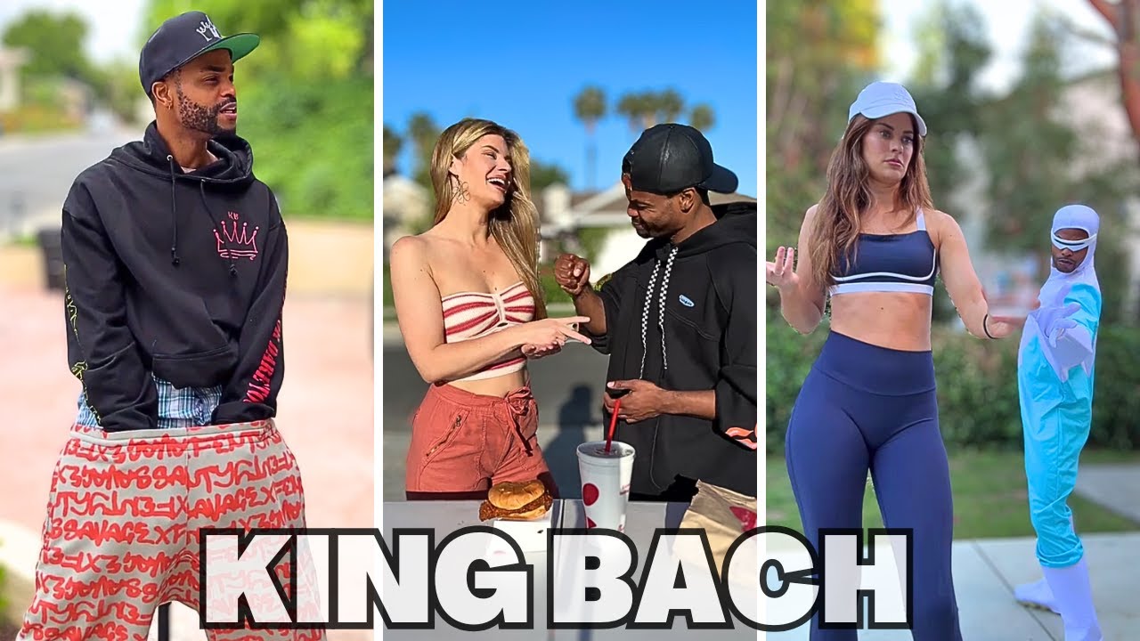 TRY NOT TO LAUGH WATCHING KING BACH SKITS | KING BACH FUNNY TIKTOK ...