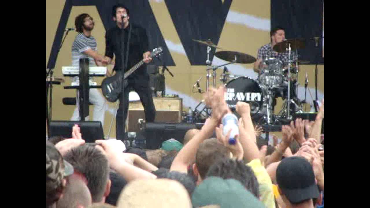 Rain at Toronto Edgefest 2008--The Bravery--Something to Believe / Time ...