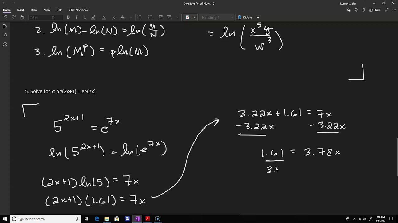 Math 1044 Test 1 Review - YouTube